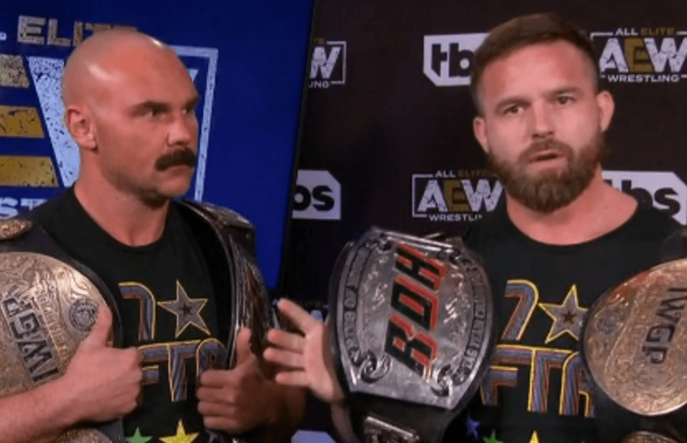 FTR Save AEW Careers, Win Tag Team Titles On Dynamite – Wrestling News Blog