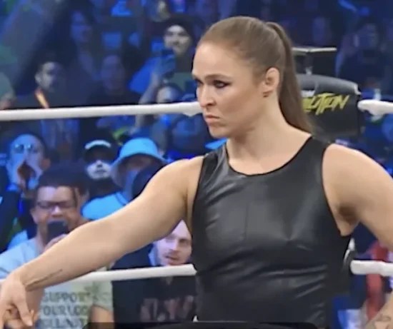 Ronda Rousey Confronts Toni Storm at AEW Revolution; Tony Khan Comments ...